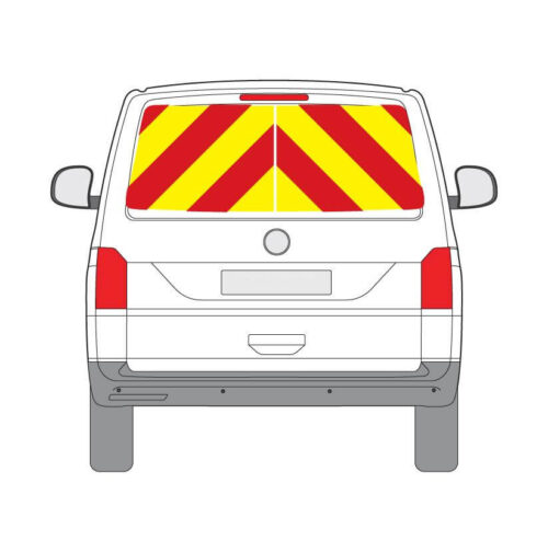 Volkswagen Transporter TG back panels 2016 to Present | All About Chevrons